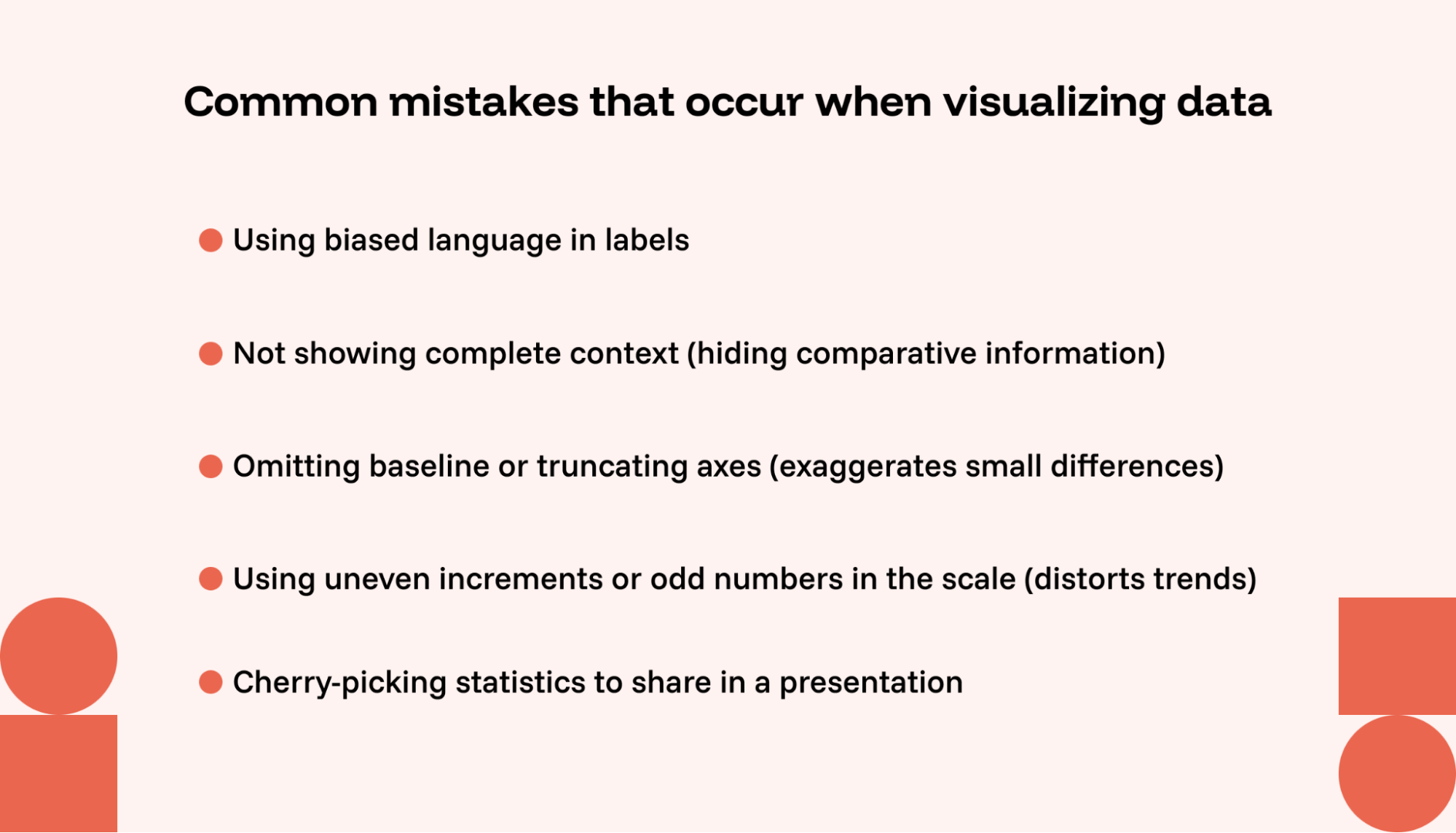 How to spot misleading data